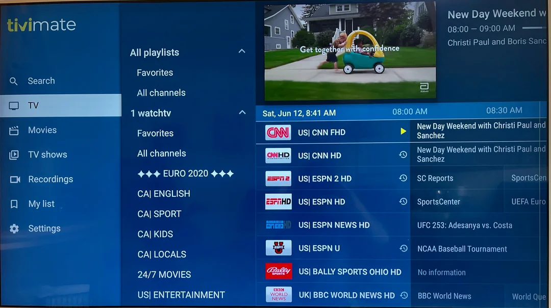 Best IPTV for TiviMate – Top Streaming Providers in 2025 - IPTV SMART